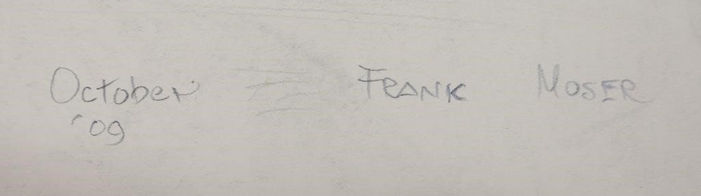 Frank Moser | The Kole and Moser School of Drawing; portraits, and an ...