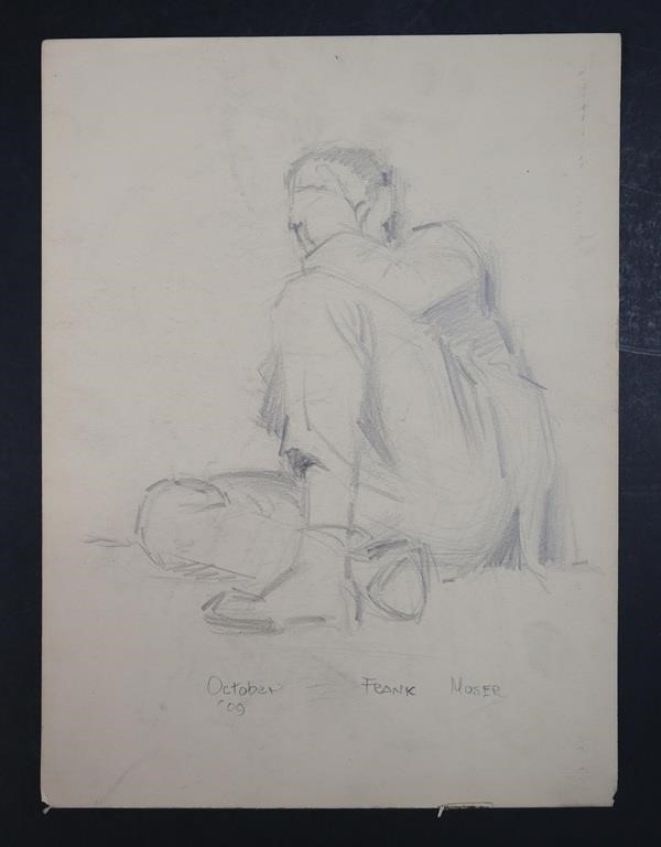 Frank Moser | The Kole and Moser School of Drawing; portraits, and an ...