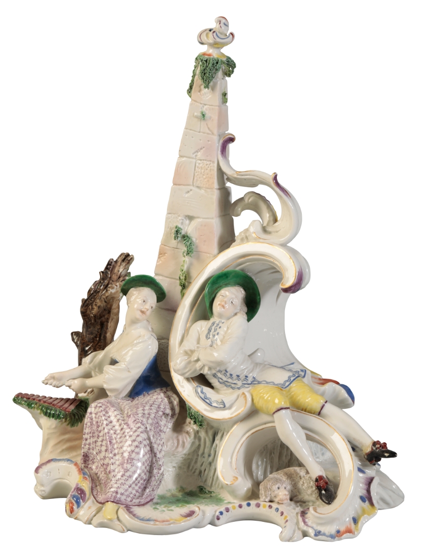 Franz Anton Bustelli | THE SLEEPER DISTURBED (Circa 1770) | MutualArt