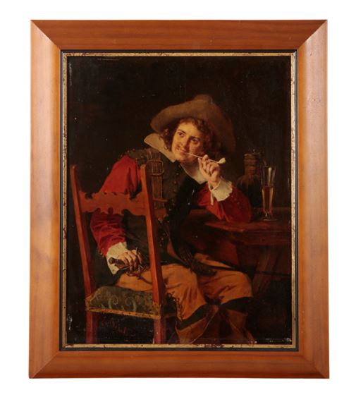 Ernst Meisel | A STUDY OF A CAVALIER | MutualArt