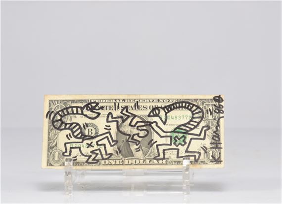 Keith Haring | The Snake Men | MutualArt
