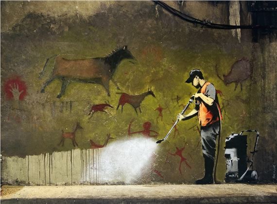 Banksy | Whitewashing Lascaux (2008) | MutualArt