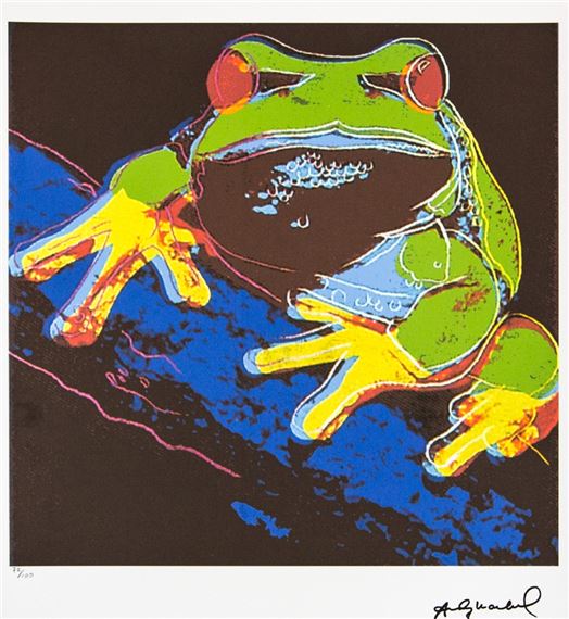 Andy Warhol | Pine Barrens Tree Frog | MutualArt