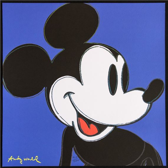 Andy Warhol | Mickey Mouse | MutualArt