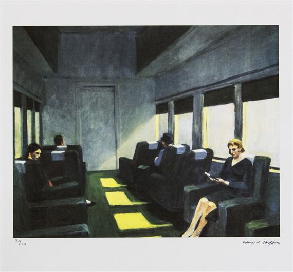 Edward Hopper | Chair Car | MutualArt
