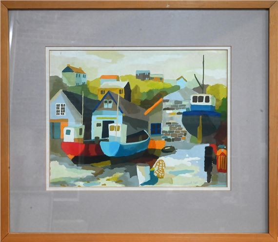 Richard Tuff | Cadgwith Trawlers | MutualArt