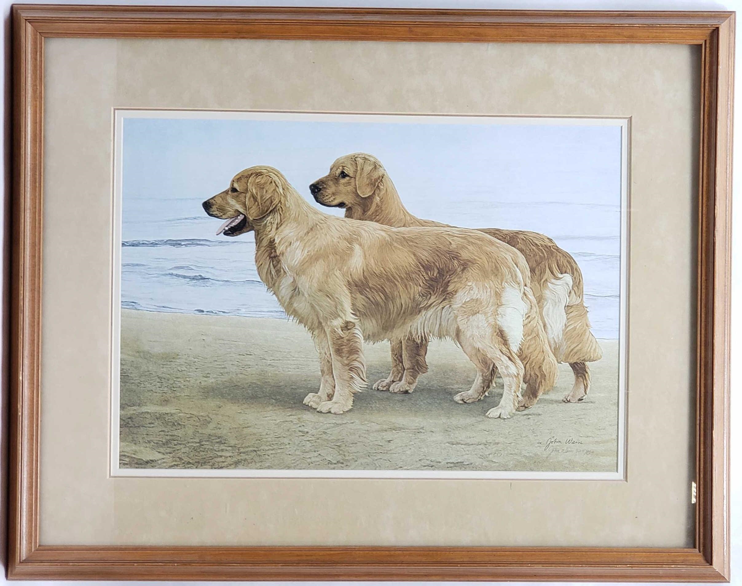 John Joseph Weiss | golden retrievers | MutualArt