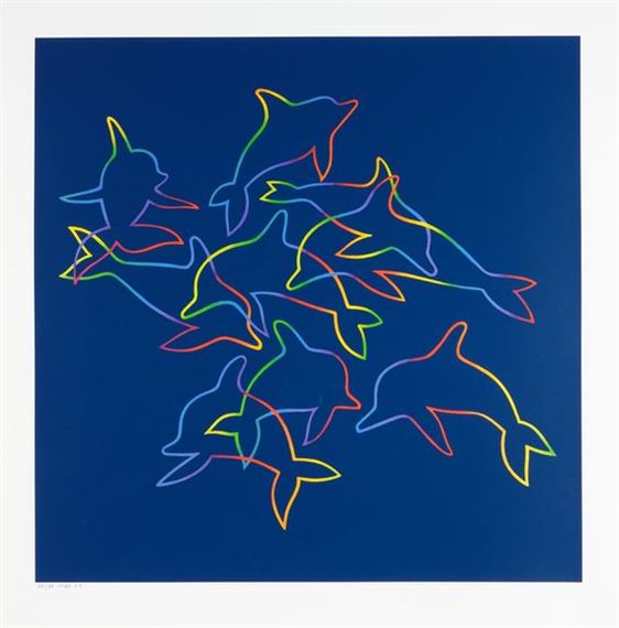 Michael Smither | Nine Dolphins (2007) | MutualArt