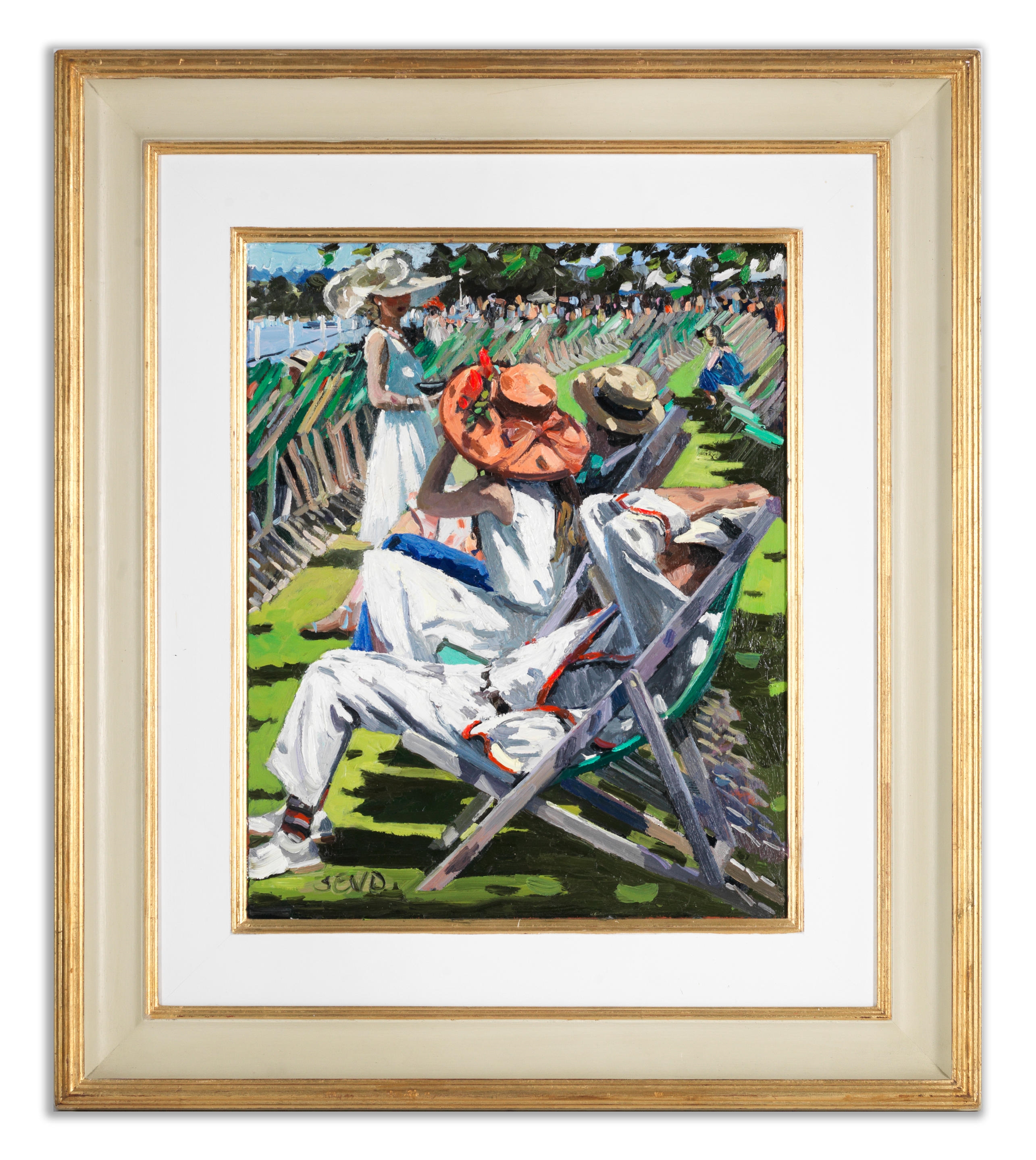 Sherree Valentine-Daines | A Day at Henley | MutualArt