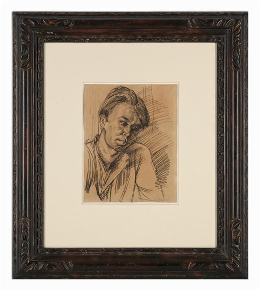 Robert Colquhoun | Portrait of Robert MacBryde (1913-1966) (1937 - 1938 ...