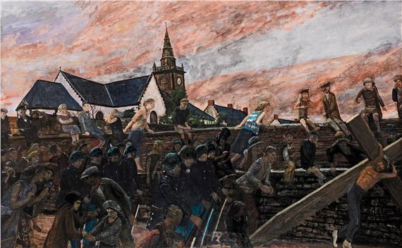 Carel Weight | The Road to Calvary (1960) | MutualArt