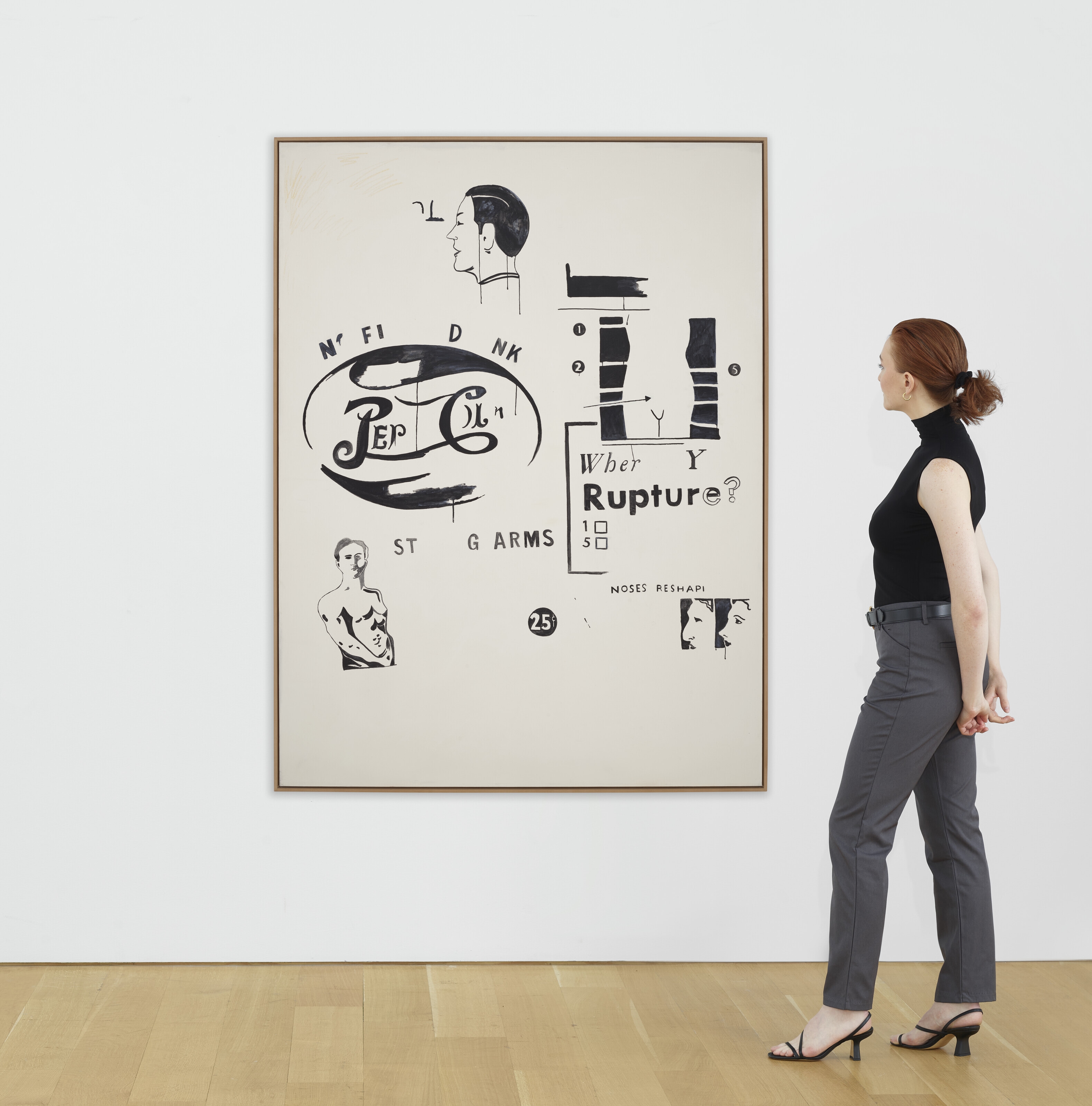 Mike Bidlo | Not Warhol (Advertisement, 1960) (1989) | MutualArt