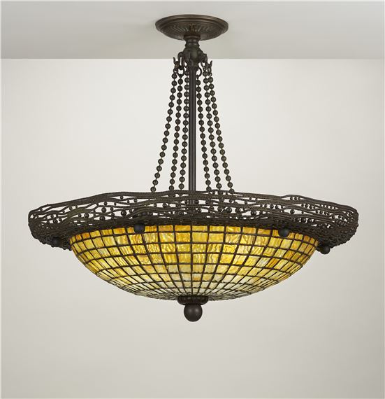 Tiffany Studios | Ceiling Light, circa 1900 | MutualArt