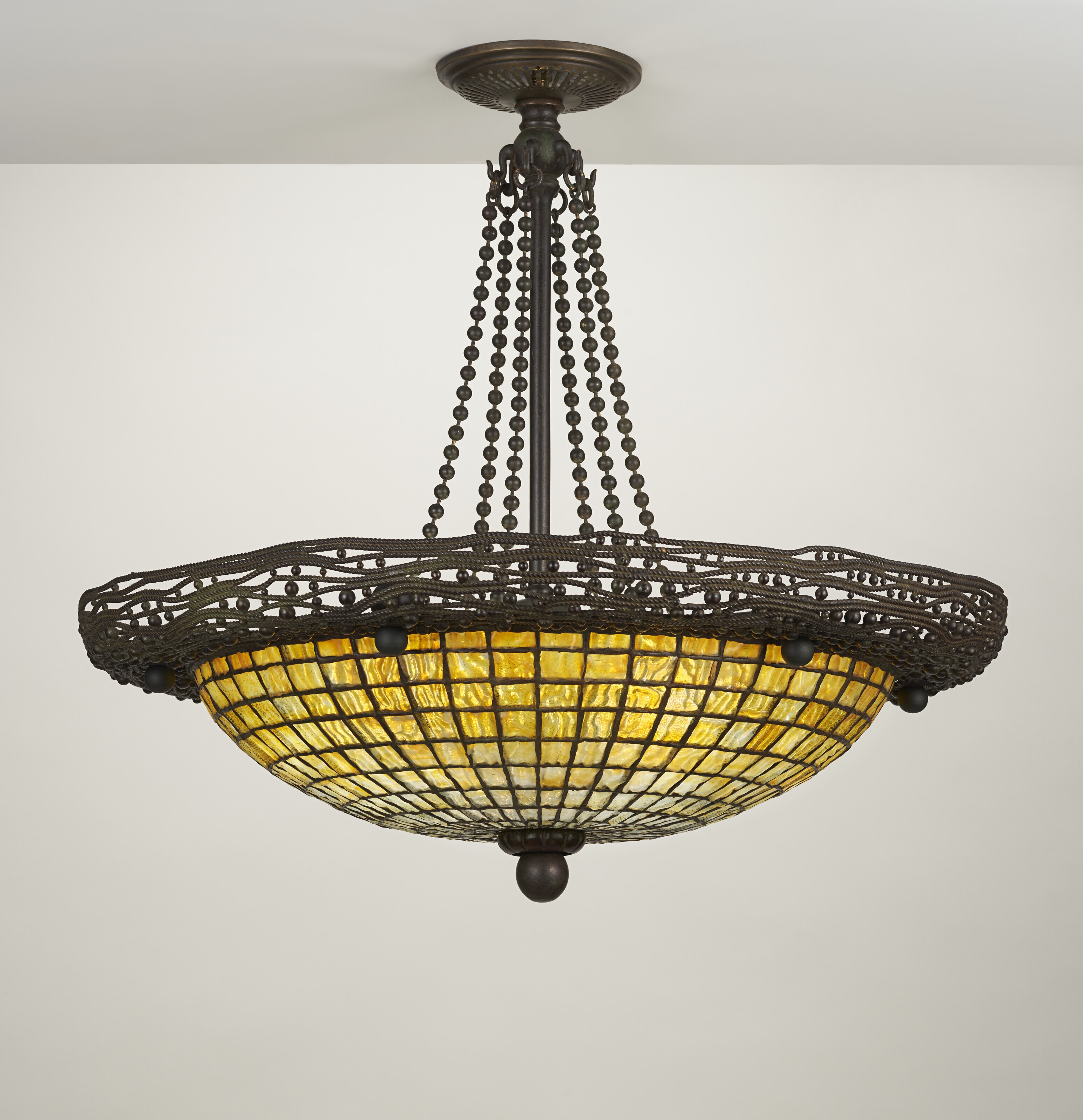Tiffany Studios | Ceiling Light, circa 1900 | MutualArt