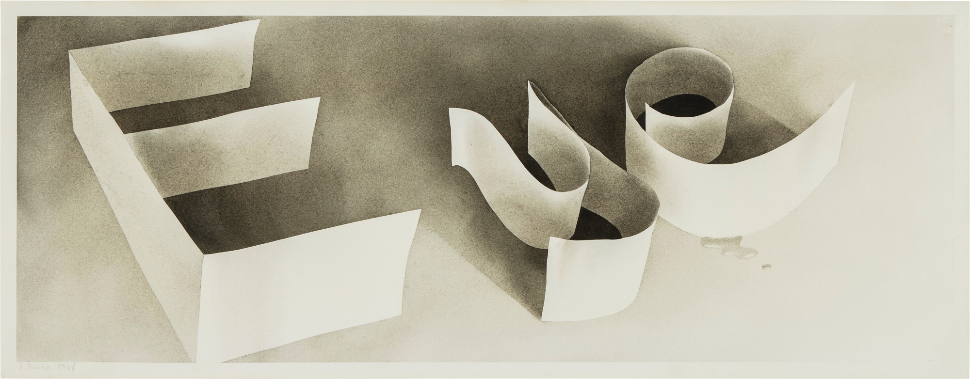 Ed Ruscha | Eye with Fluid | MutualArt