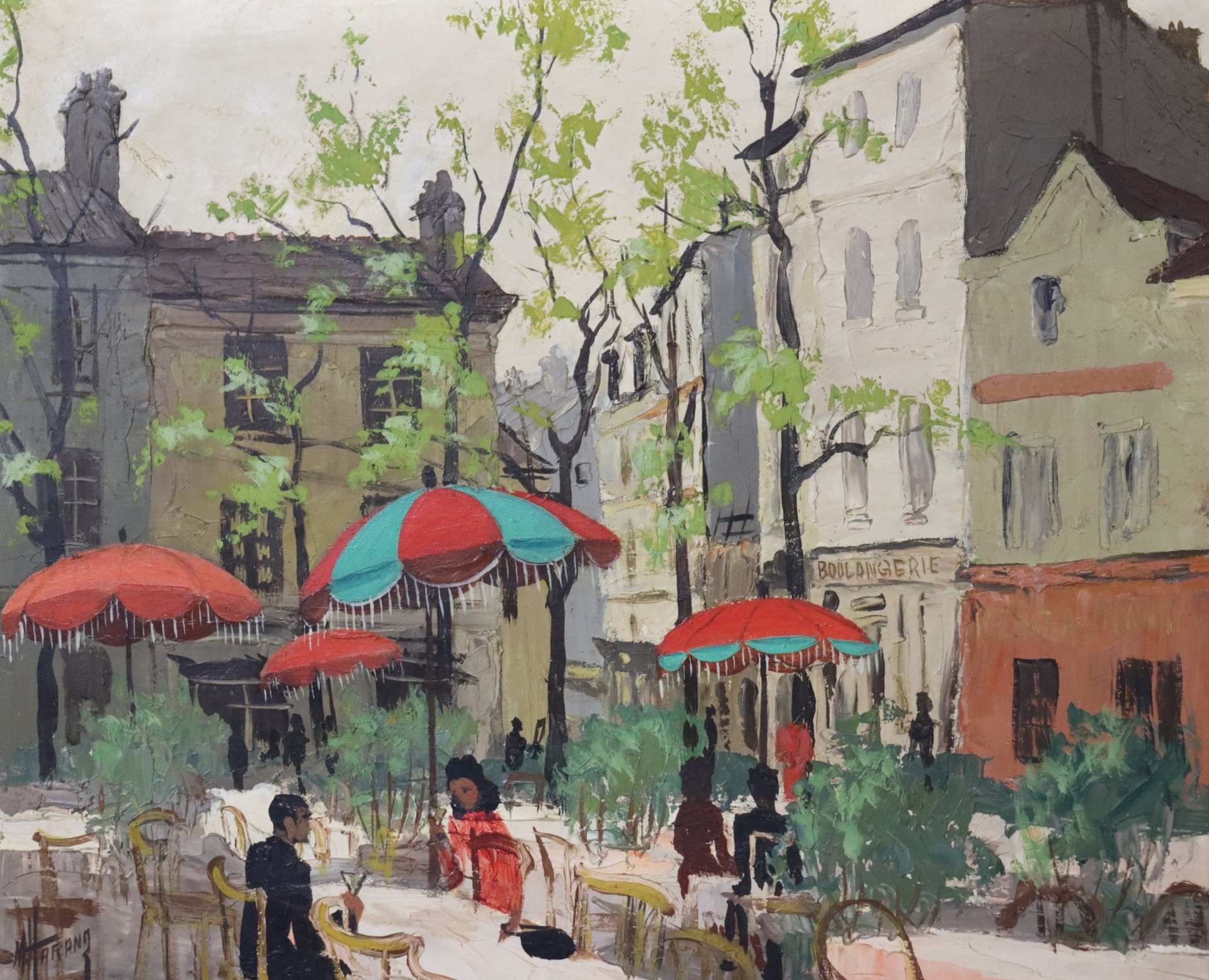 M. Harand | Restaurant scene | MutualArt