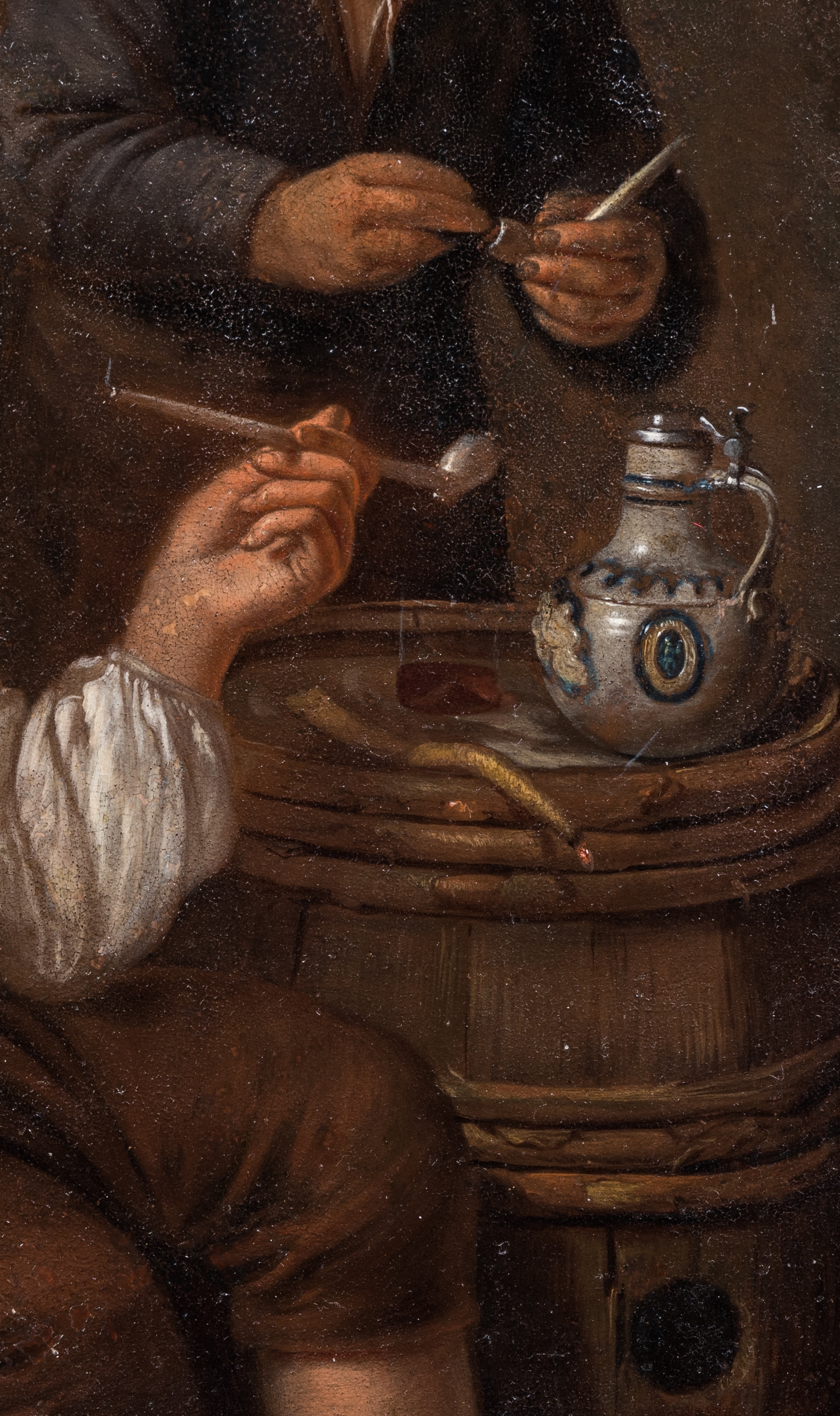 Flemish School 17th Century | Pipe smokers in an interior (Circa 1700 ...