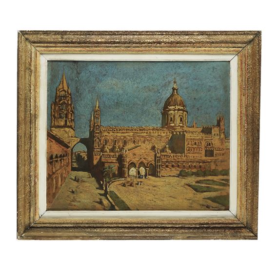 Paul Bret | La cattedrale di Palermo (1938) | MutualArt