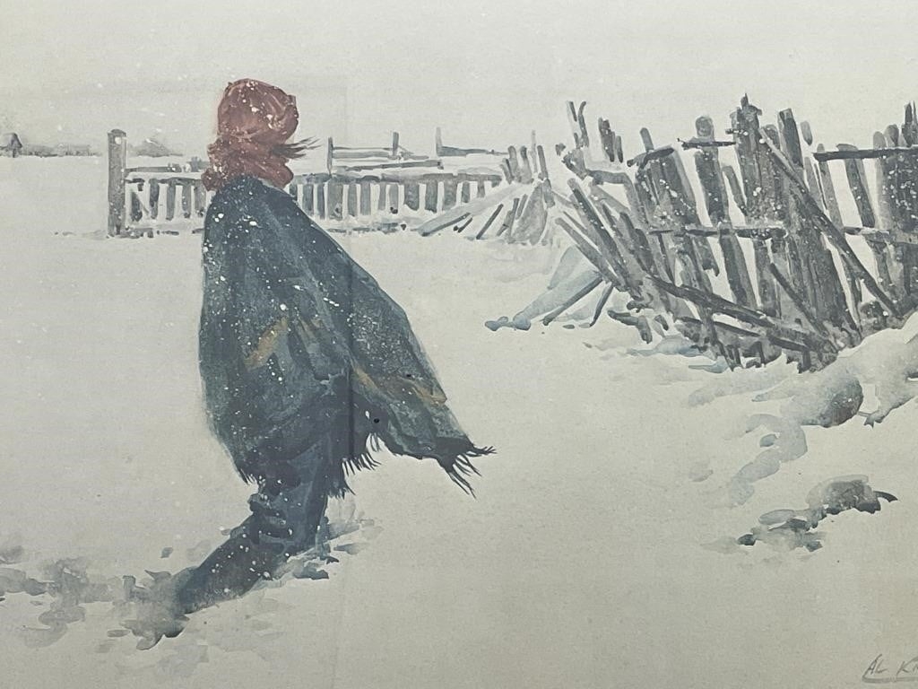 Albin Krnc | Cathy Winter Scene Framed. (2012) | MutualArt