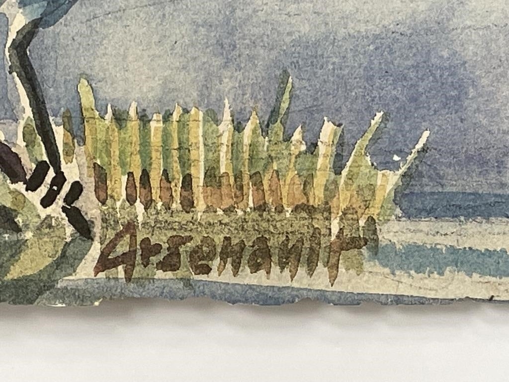 Paul Arsenault | Fishing on the Inland Waterways | MutualArt