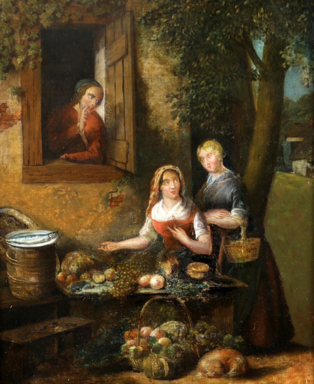 Anthony Oberman | Fruit seller | MutualArt