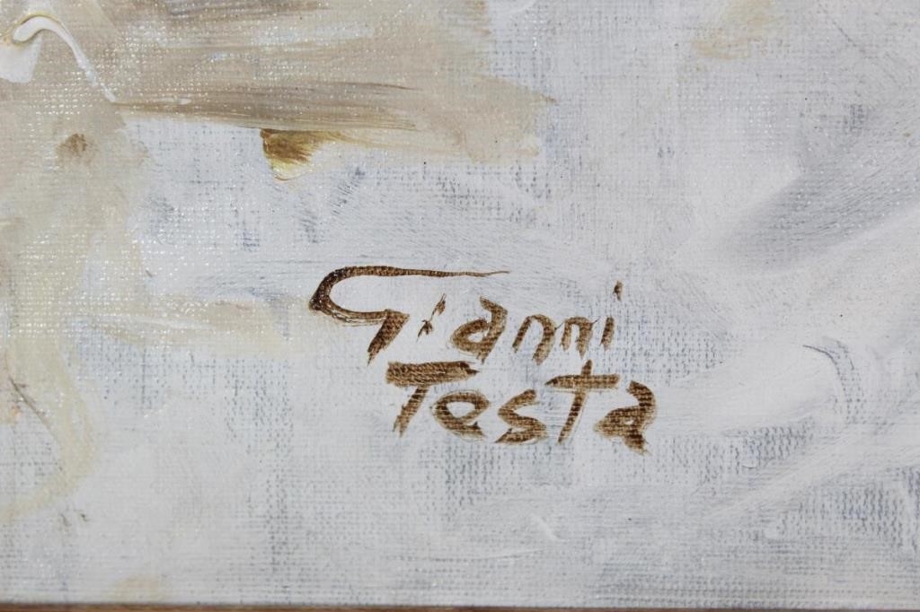 Gianni Testa | Italian street scene painting | MutualArt