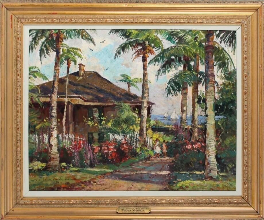 Wayne Beam Morrell | Cottage in Palm Beach | MutualArt