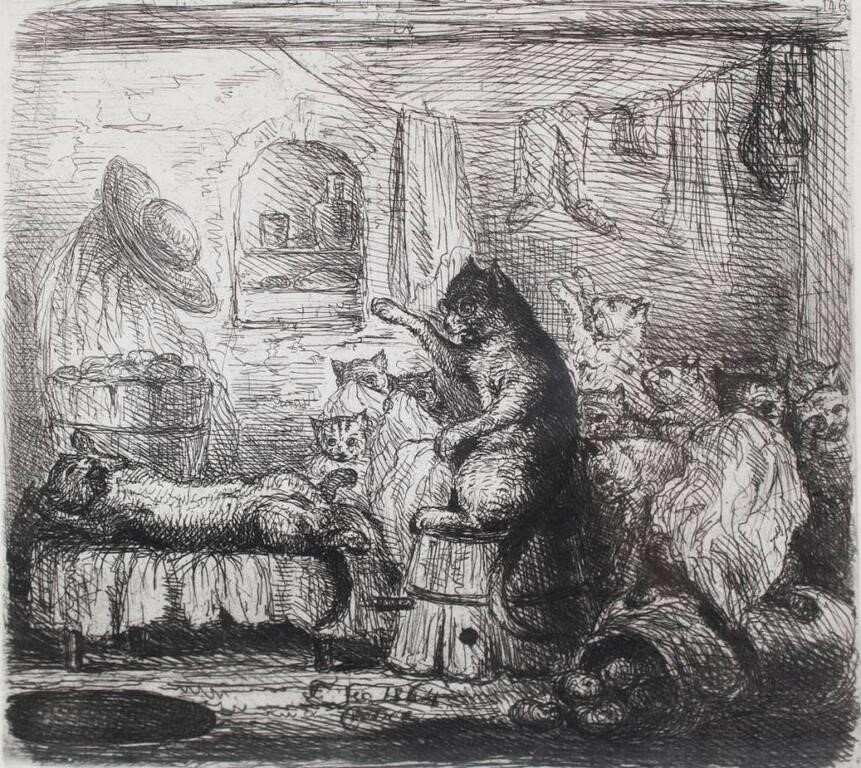 E. T. A. Hoffmann | The Death of the Cat Murr | MutualArt