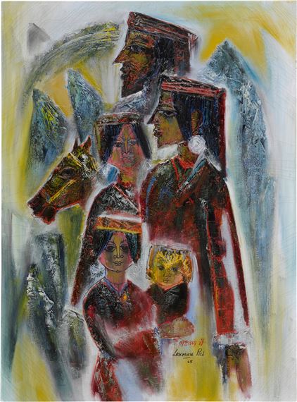 Laxman Pai | Family (1965) | MutualArt