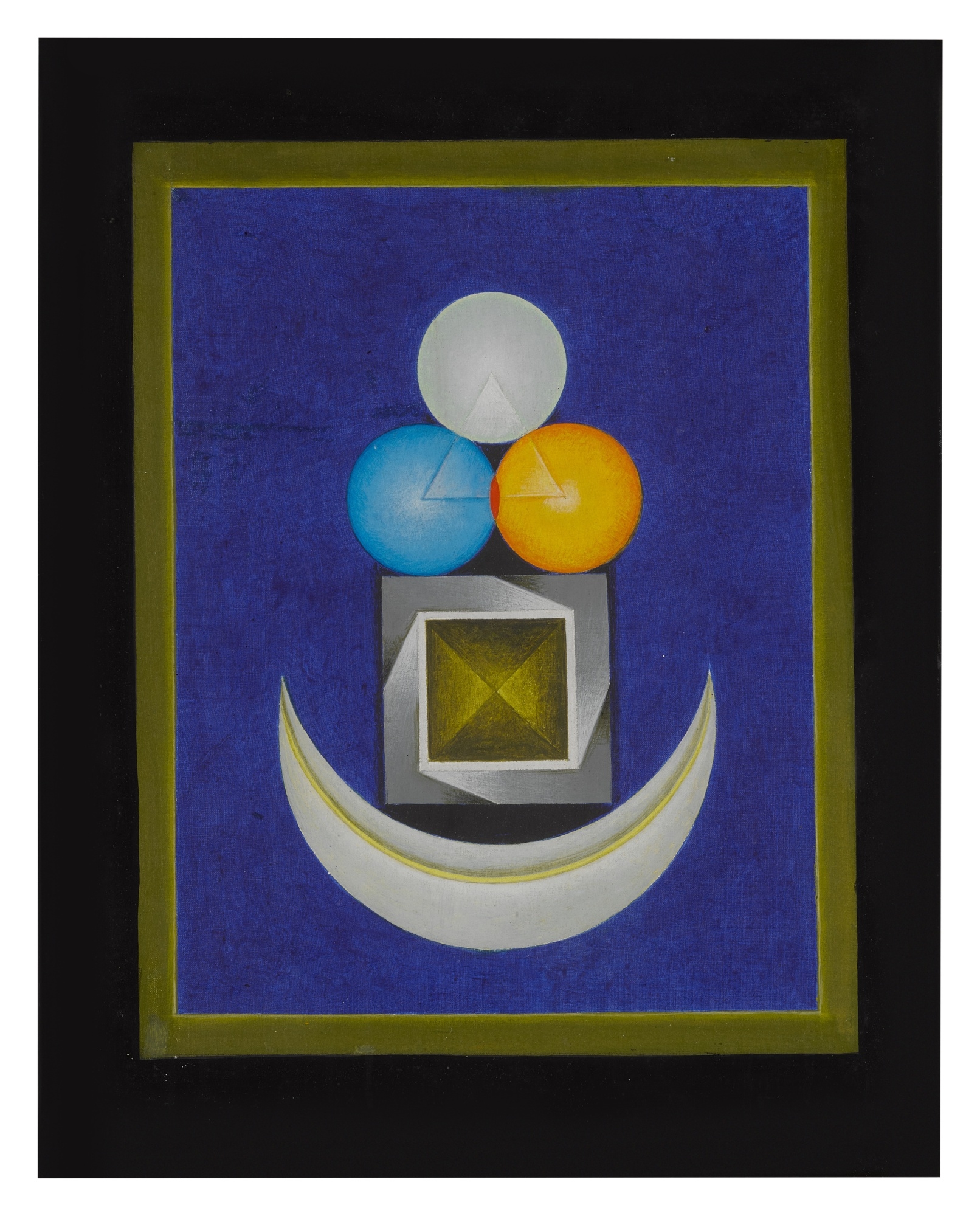 Ghulam Rasool Santosh | Untitled (1981) | MutualArt