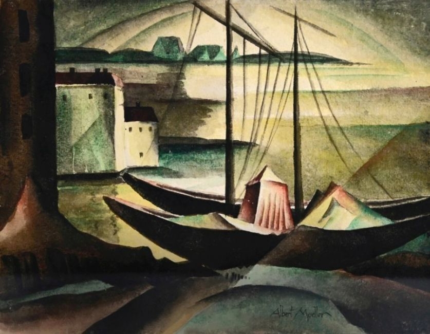 Albert Mueller | Boote | MutualArt