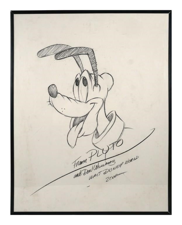 Don Williams | Disney Goofy Sketch | MutualArt