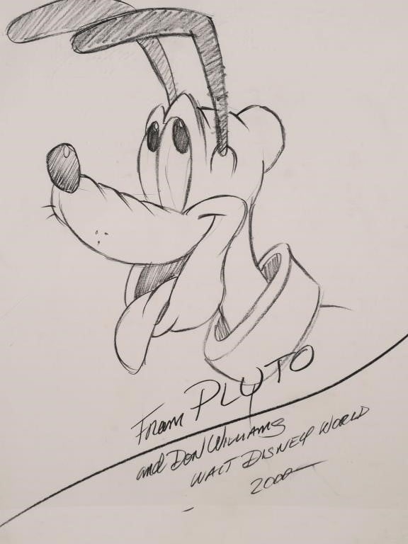 Don Williams | Disney Goofy Sketch | MutualArt