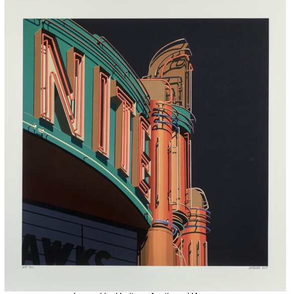 Robert Cottingham | Nite, American Signs, 2009 (2009) | MutualArt