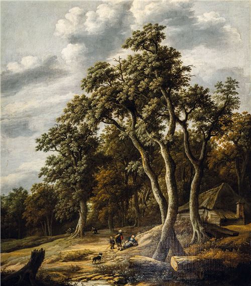 Adriaen Van Ostade | resting staffage figures as a central pictorial ...