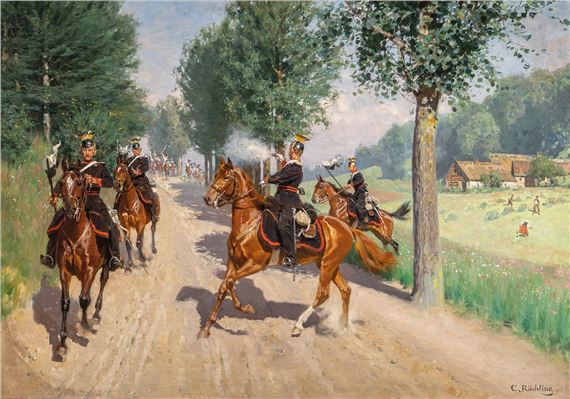 Carl Röchling | was particularly successful inbattle and history paintings (1860) | MutualArt