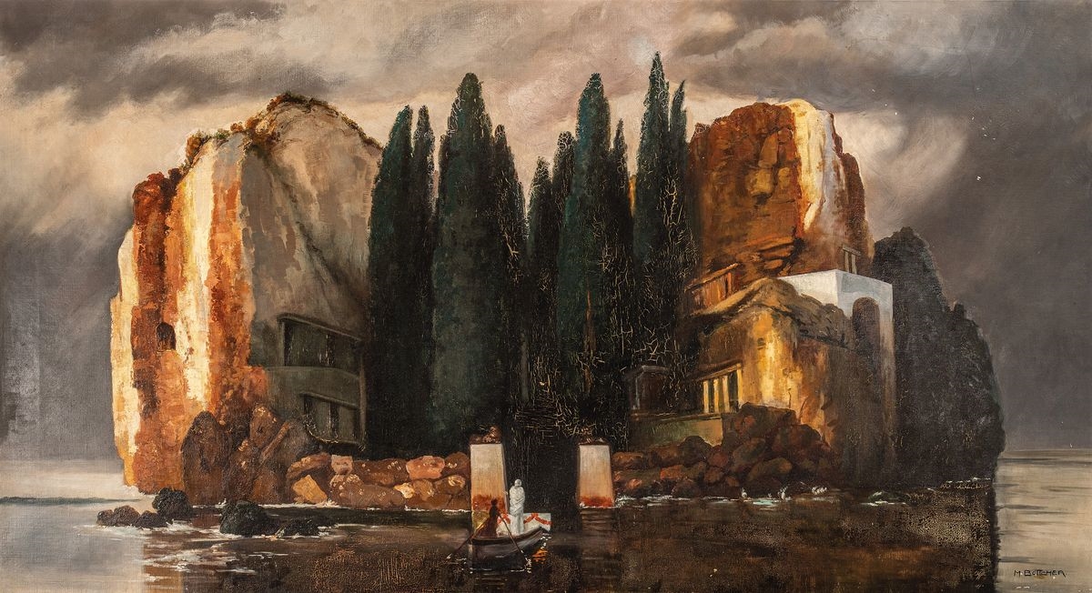 Arnold Böcklin | DieToteninsel | MutualArt