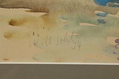 Will Sohl | city with boat scene and persons (1919) | MutualArt