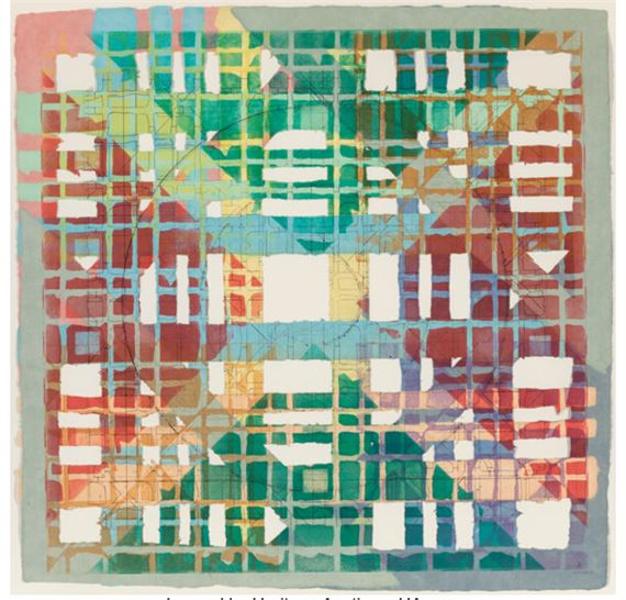 Alan Shields | Color Radar Smile (1978) | MutualArt