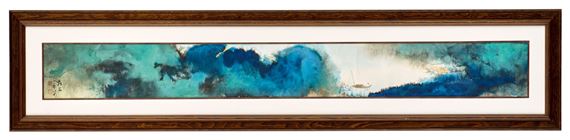 Zhang Daqian | Splash ink landscape (1973) | MutualArt