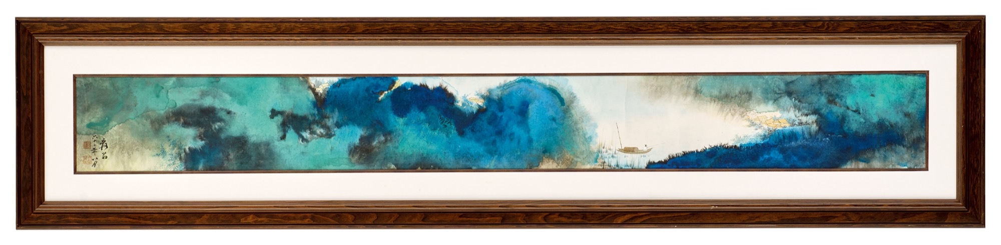 Zhang Daqian | Splash ink landscape (1973) | MutualArt