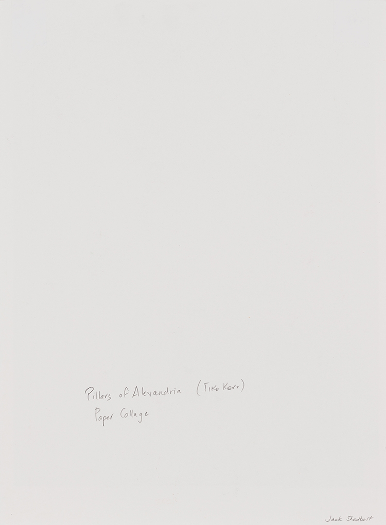 Jack Leonard Shadbolt | Pillars of Alexandria (Circa 1980) | MutualArt