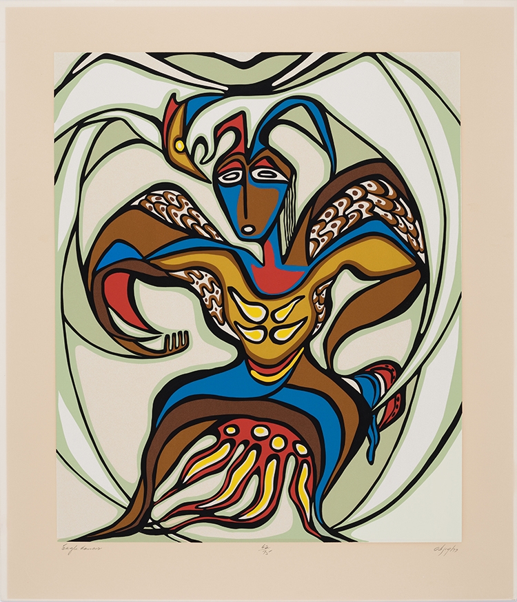 Daphne Odjig | The Rythym of the Dream (1977) | MutualArt