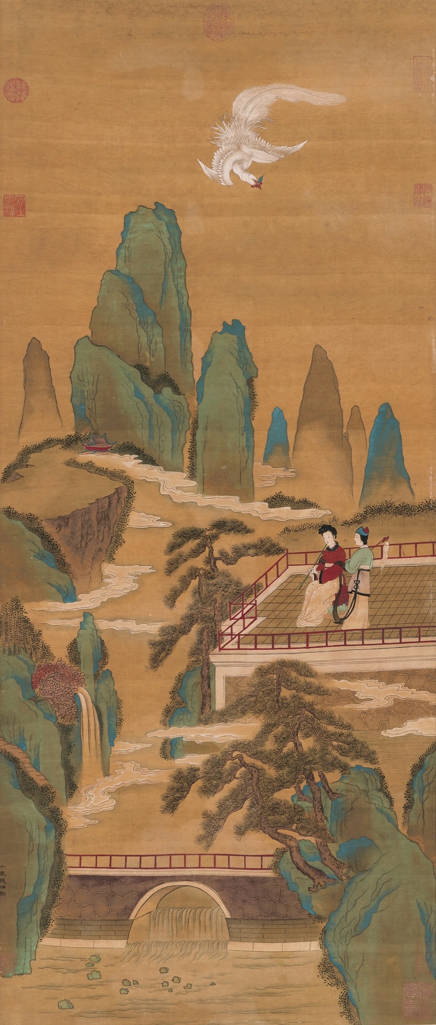 Zhao Boju | Fengyi map on the building | MutualArt