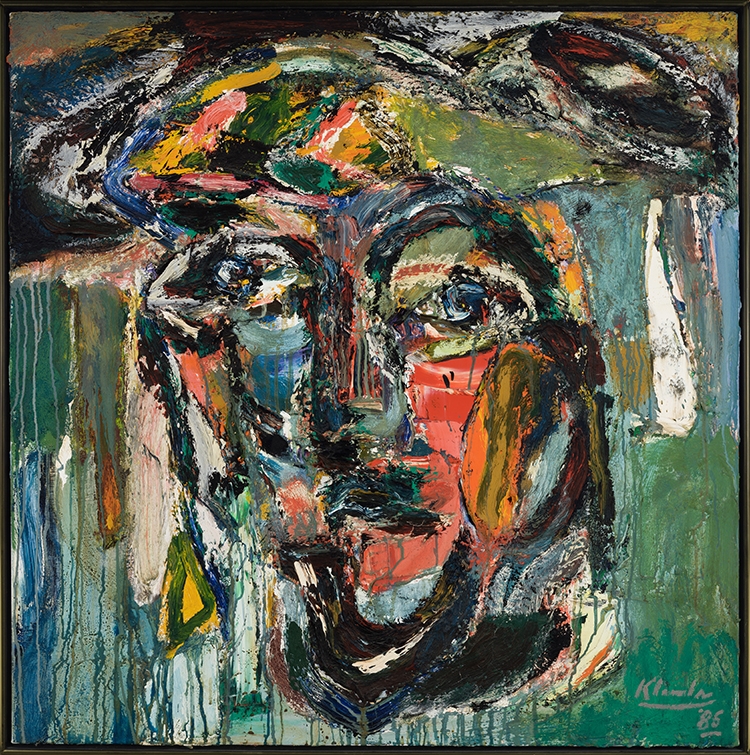 Harold Klunder | Landscape (Self Portrait # III) (1982 - 1985) | MutualArt