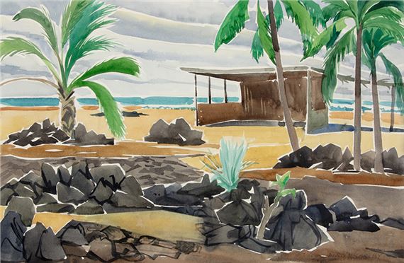 Doris McCarthy | The Shore at the Park (1993) | MutualArt