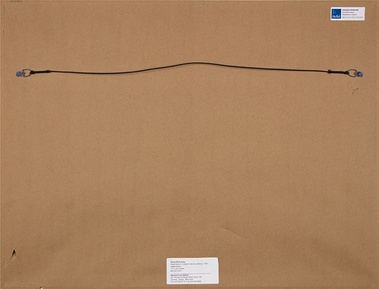 Doris McCarthy | Neighbours, Calvert, Newfoundland (1981) | MutualArt