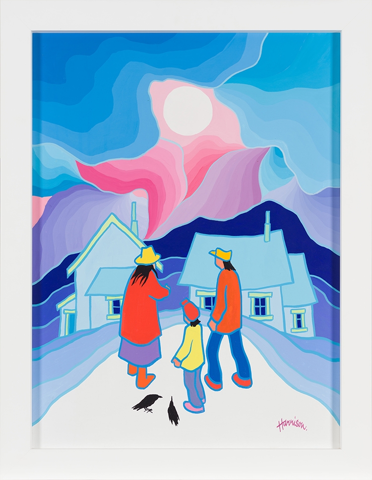 Ted Harrison | Nearing Home (1989) | MutualArt