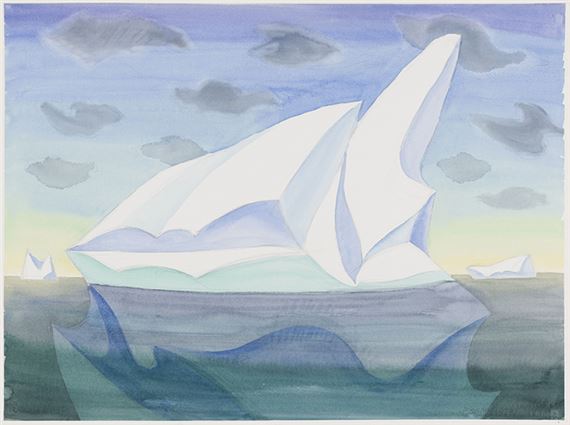 Doris McCarthy | Iceberg Image #6 (1995) | MutualArt