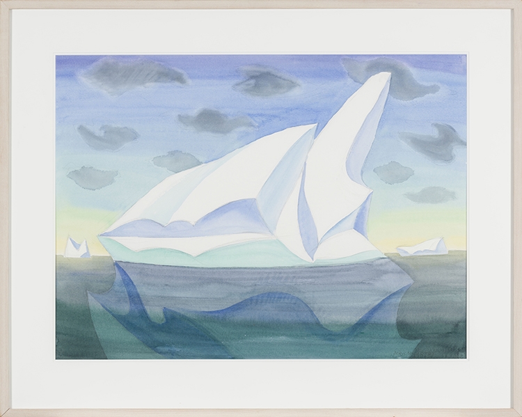 Doris McCarthy | Iceberg Image #6 (1995) | MutualArt